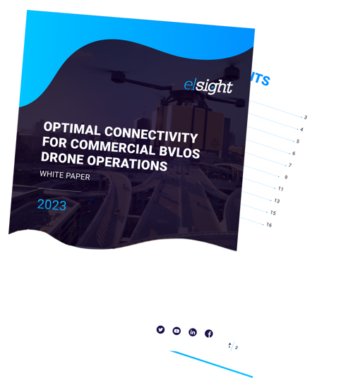 Optimal Connectivity for Commercial BVLOS Drone Operations | Elsight